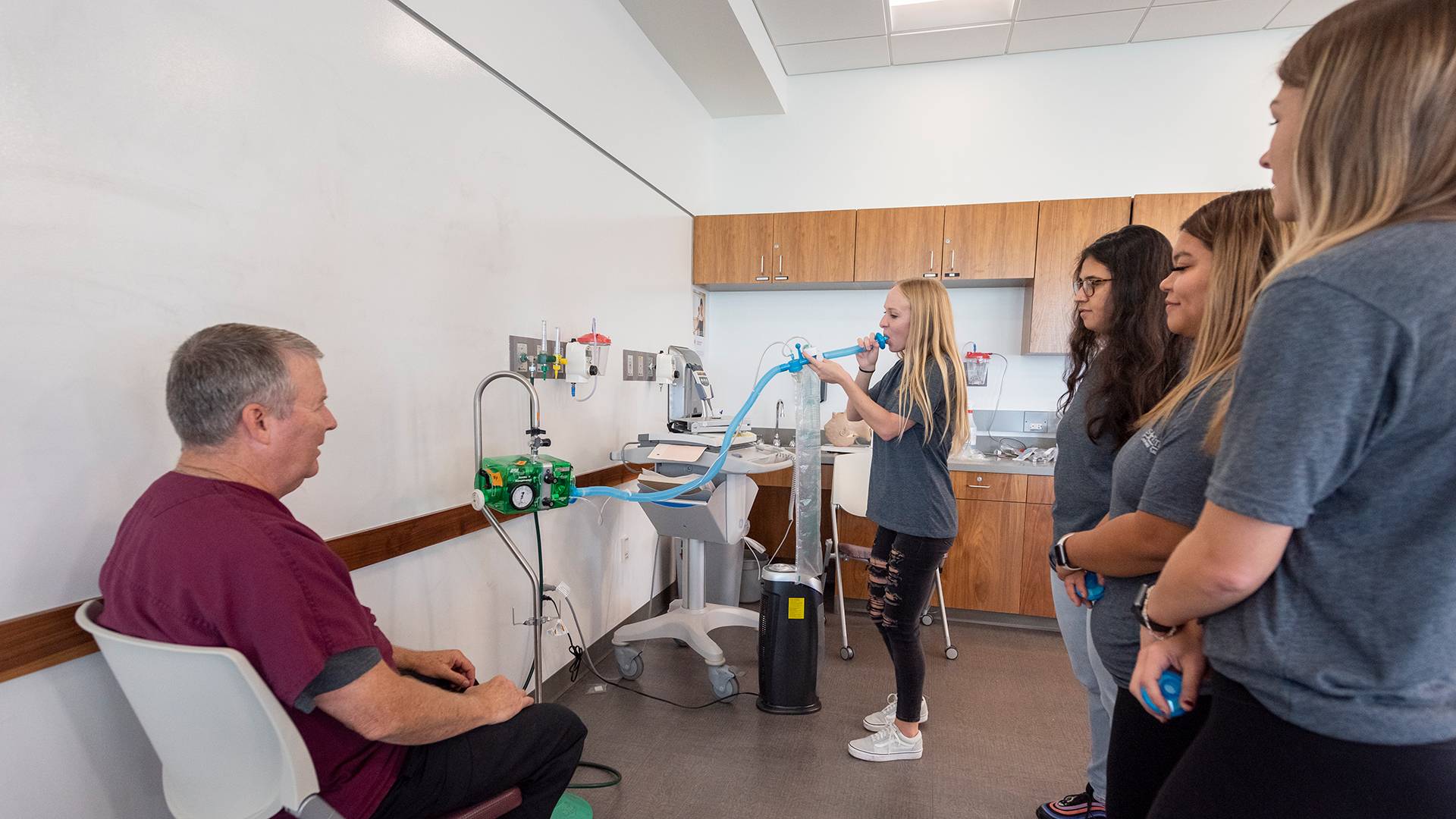 TXST Department of Respiratory Care Offers Specialized Spirometry Training : Newsroom : Texas ...